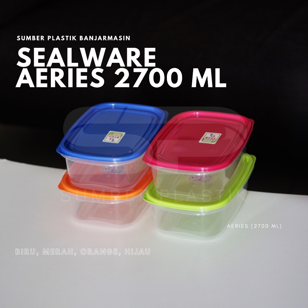 Jual Sealware Aeries 2700 ml Biggy Tempat Makan Lunch Box Ompreng Warna (Satuan) | Shopee Indonesia