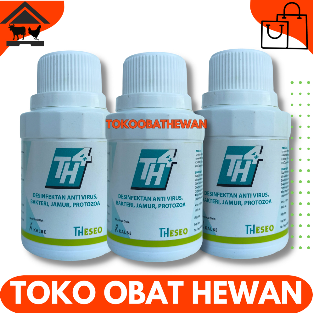 Jual DESINFEKTAN TH4 100ML - Desinfektan dan insektisida ampuh - Repack ...