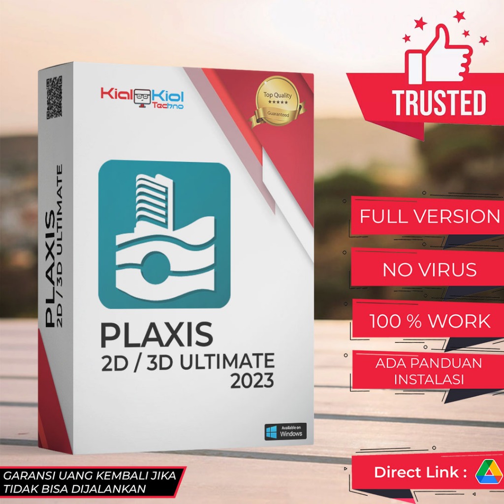 Jual [KialKiol] Plaxis 2D / 3D 2023 - Full Version | Shopee Indonesia