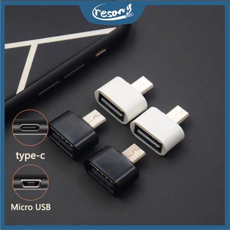 Jual Resong OTG Micro USB dan OTG Type C OTG Hp Android OTG USB ...