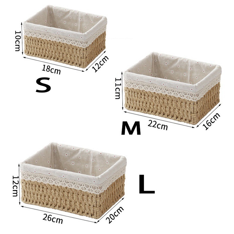 Jual keranjang rotan Penyimpanan Box/ Keranjang Penyimpanan Keranjang ...