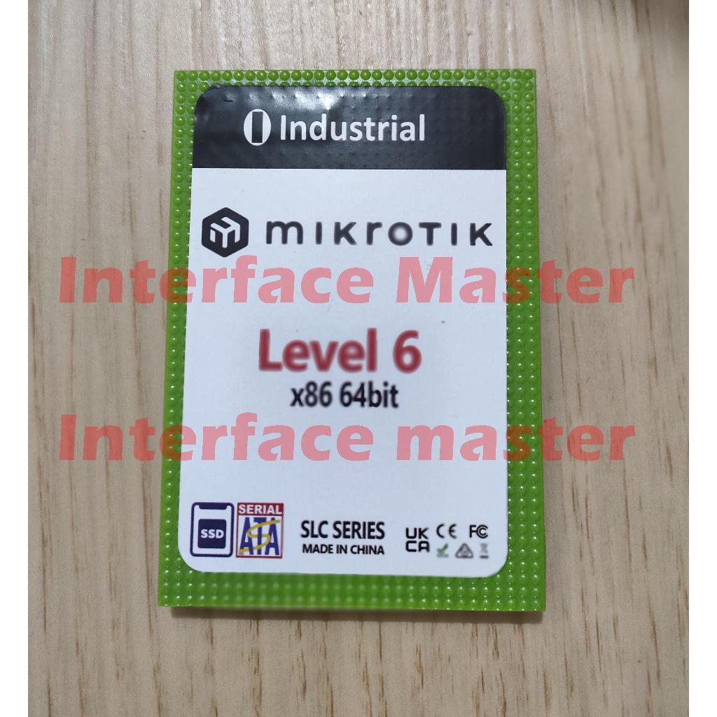 Jual Mikrotik dom sata ssd lisensi level 6 x86 64bit bebas upgrade ...
