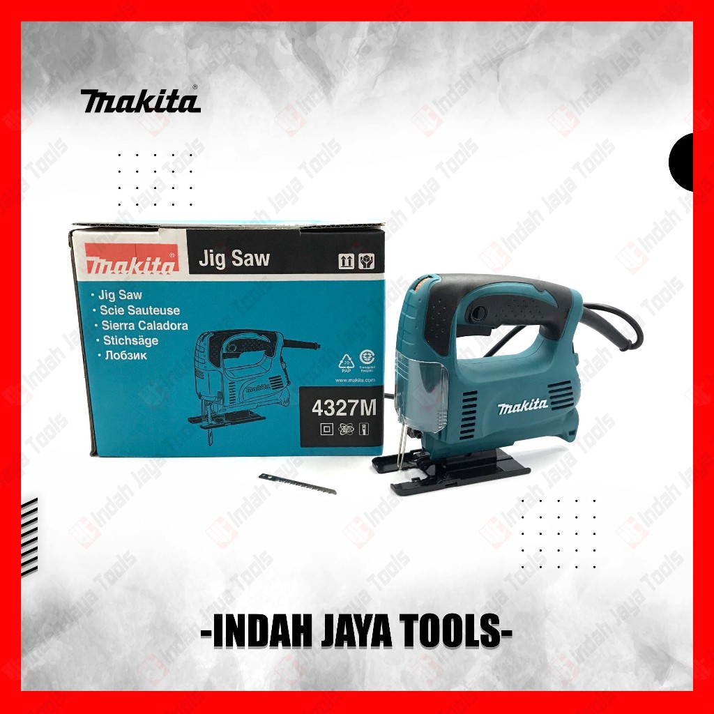 Jual MAKITA 4327M Mesin Jigsaw - Mesin Gergaji Potong Kayu Listrik Jig ...