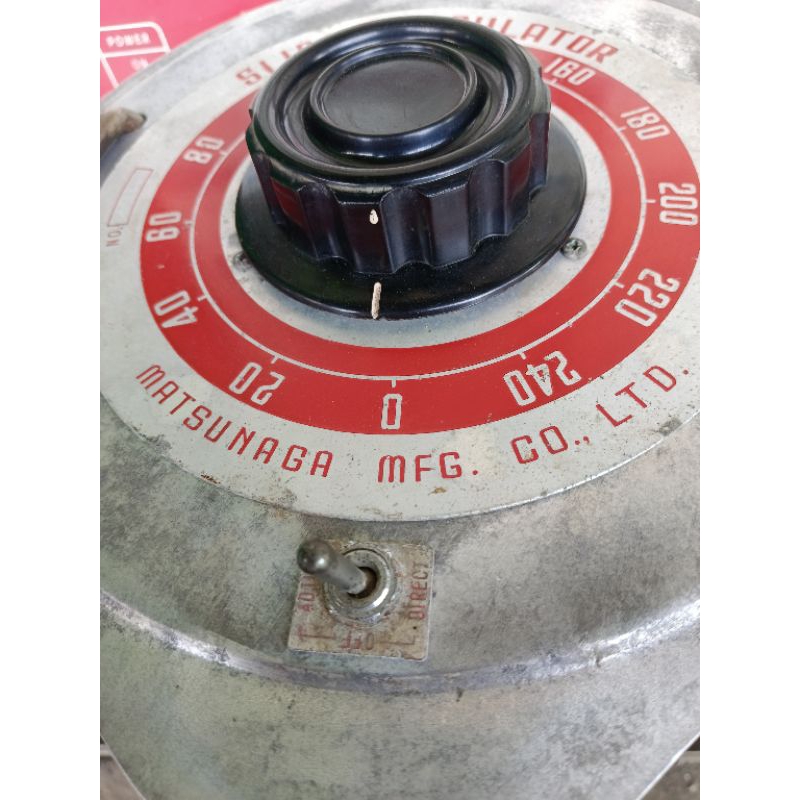Jual slide regulator Matsunaga 3kva made in japan | Shopee Indonesia