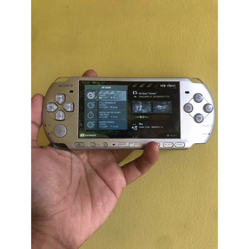 Jual Psp 3000 Silver 8Gb Normal | Shopee Indonesia