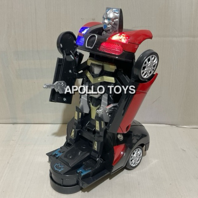 Jual MAINAN ANAK MOBIL BUGATI MECHA BERUBAH ROBOT PLUS LAMPU DAN MUSIK ...