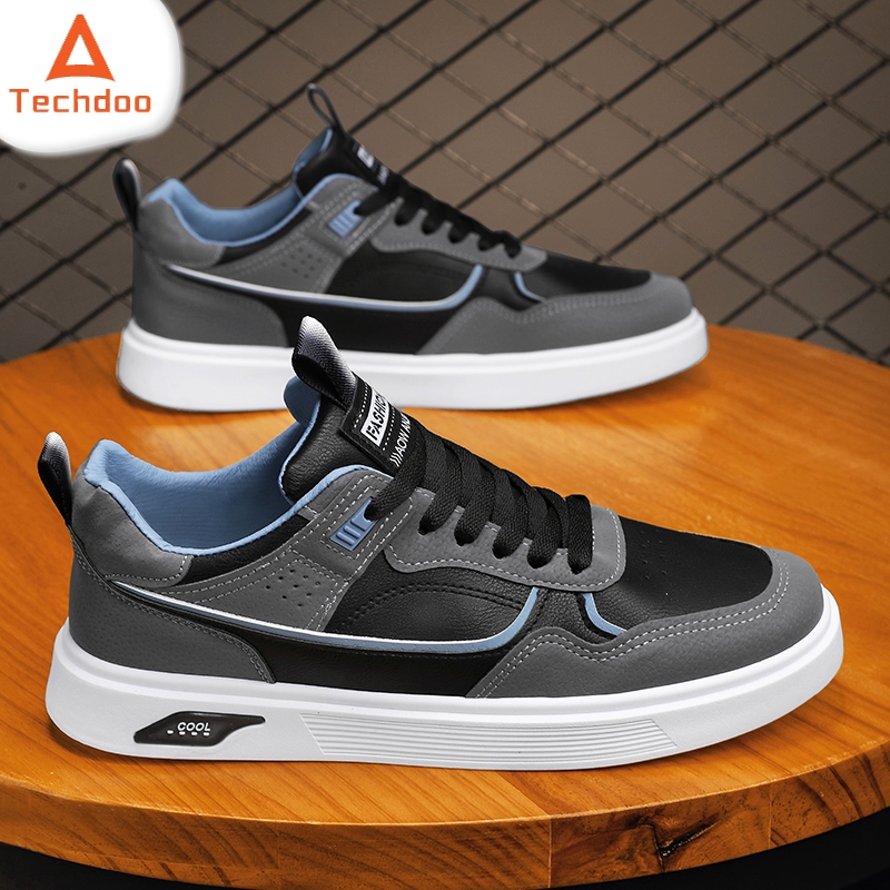 Jual Techdoo Sepatu Running Pria Sneakers Casual Sepatu Olahraga Sport Pria Keren Sepatu Kets ...