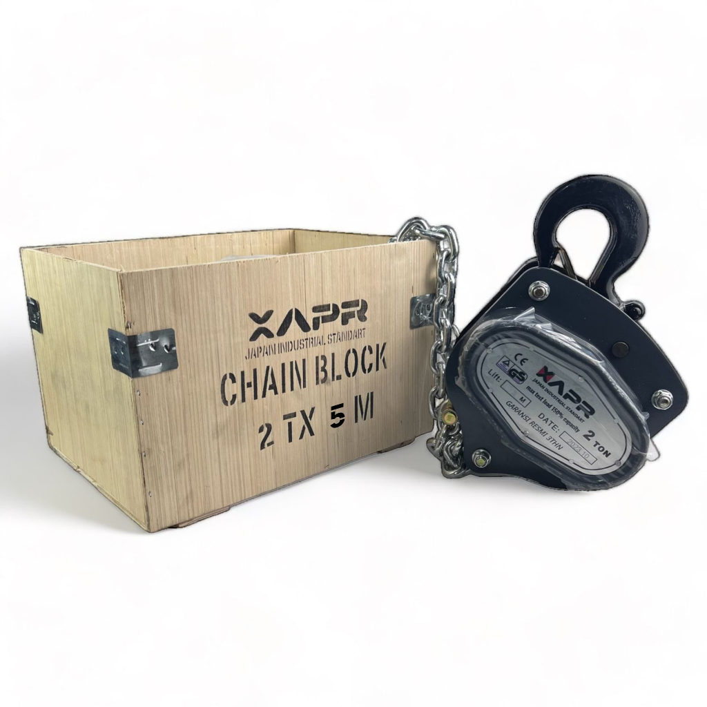 Jual BISA COD APR chain block 2ton 5meter katrol kerekan takel lebih ...