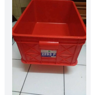 Jual Container Box Green Leaf Type 2293P (warna: Merah) | Shopee Indonesia