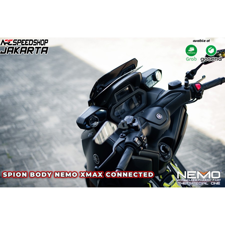 Jual Spion Motor Spion Body Yamaha Xmax 250 New Connected NEMO | Shopee ...