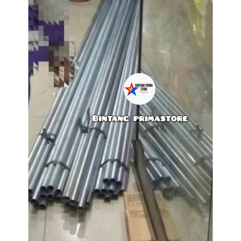 Jual Pipa Conduit Galvanis 20mm Pipa Galvanis 3/4" Tanpa Drat E19 @3 ...