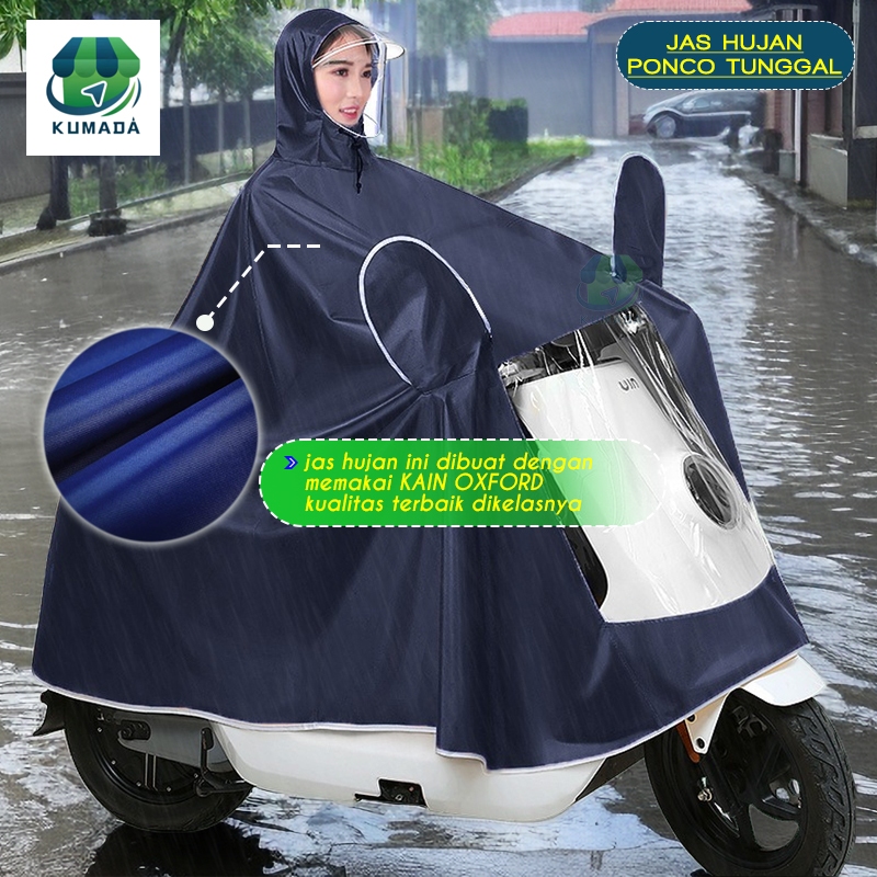 Jual Jas Hujan Motor 2 kepala bisa di 2 Orang laki2 dan perempuan ponco ...