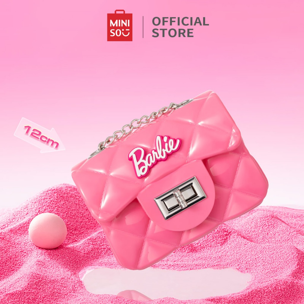 Jual Miniso x Barbie Selempang Tas Wanita Mini Shoulder Bag Fashion ...
