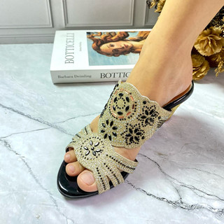 Jual Sandal pesta wanita sendal pengantin sendal kebaya cantik 5 cm ...