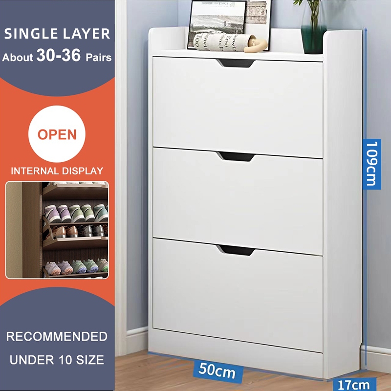 Jual Lemari Sepatu Shoe Cabinet Rack Multilayer Rak Sepatu tertutup ...