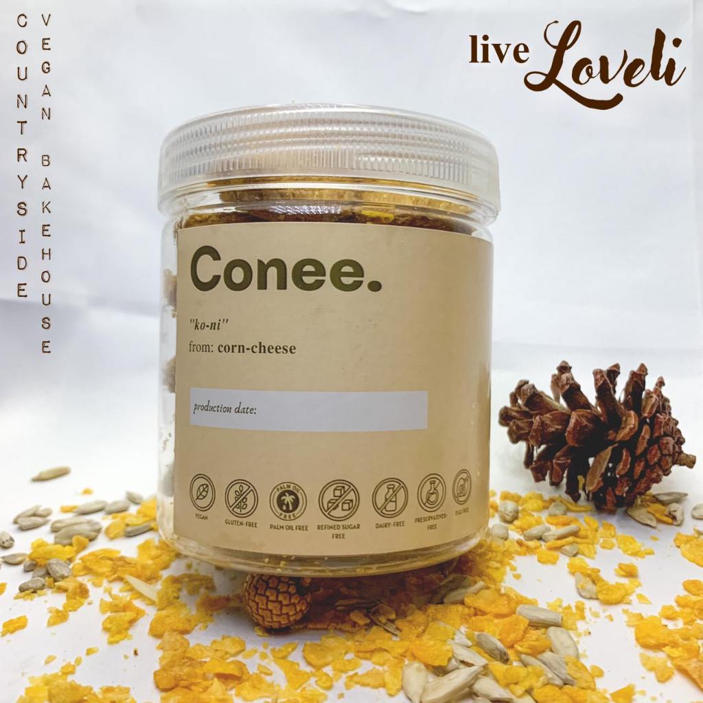 Jual Conee Cookies Vegan Gluten Free Refined Sugar Free | Shopee Indonesia
