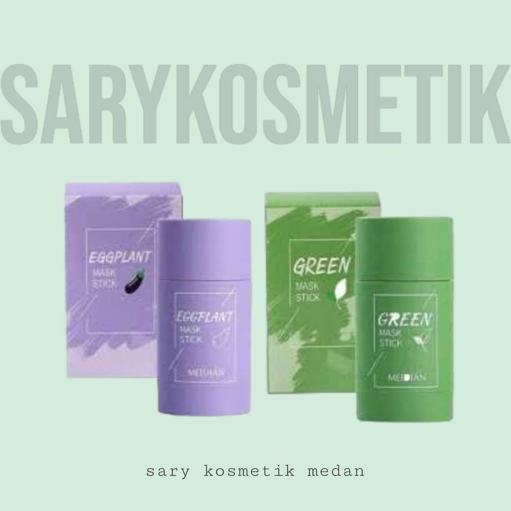 Jual GREEN STICK MASK MUGWORT - MASKER STICK HIJAU | Shopee Indonesia