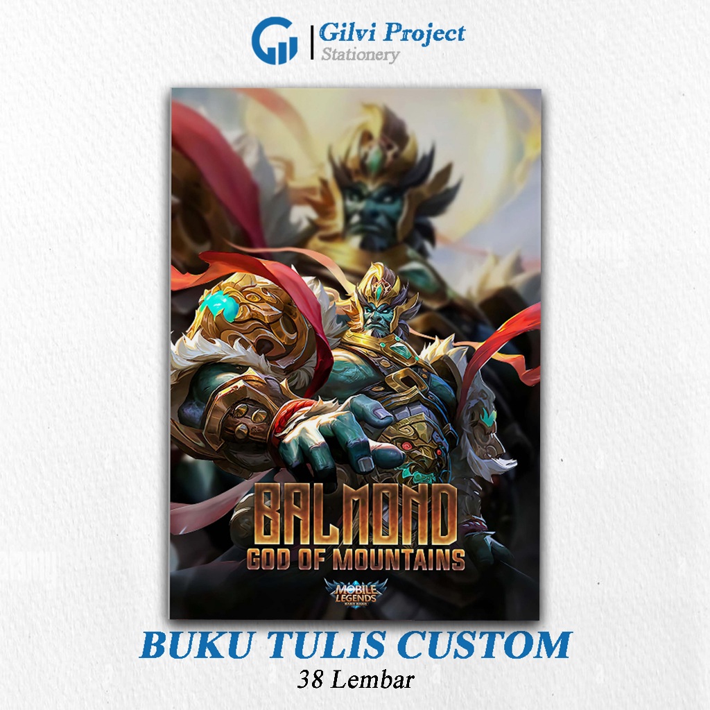 Jual Buku Tulis Mobile Legend Character / ML [A] / Buku Tulis Sekolah ...