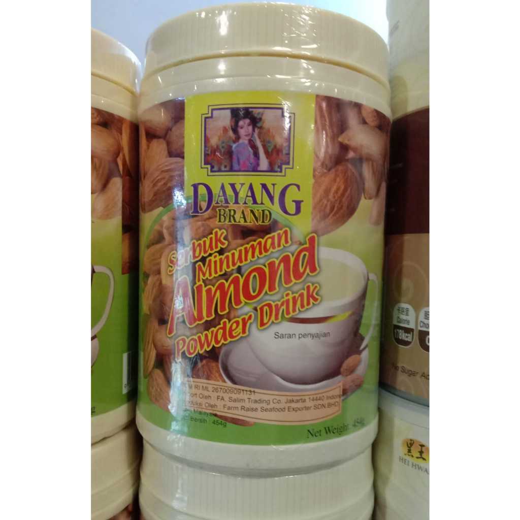 Jual Dayang brand serbuk minuman almond power drink 454g | Shopee Indonesia