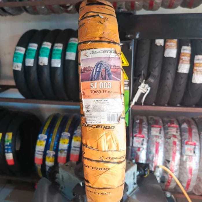 Jual Ban Ascendo ST003 ukuran 70/80-17 tubeless | Shopee Indonesia