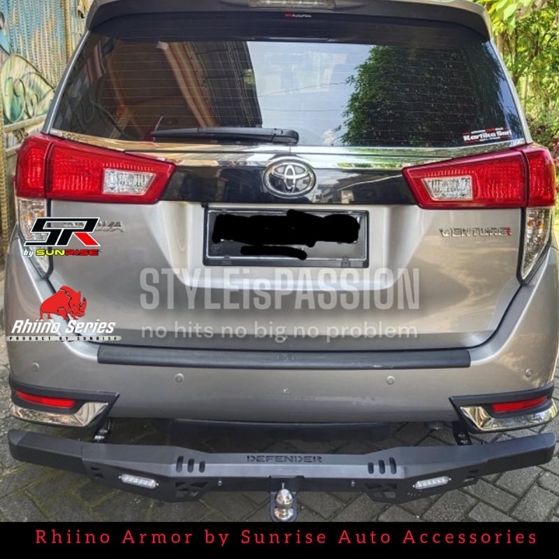 Jual Rhiino Defender Bumper Belakang Toyota Innova Reborn Innova ...
