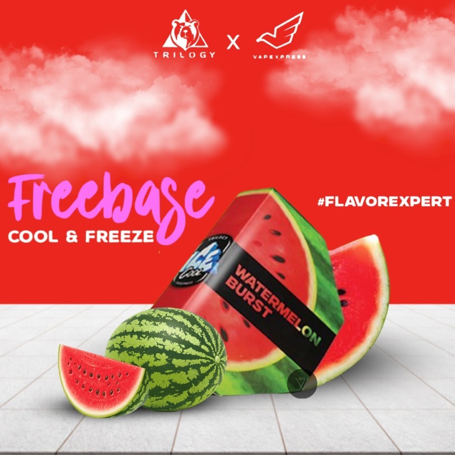 Jual Trilogy ice cool watermelon 60ML BY trilogy x Vapexpres - Liquid ...