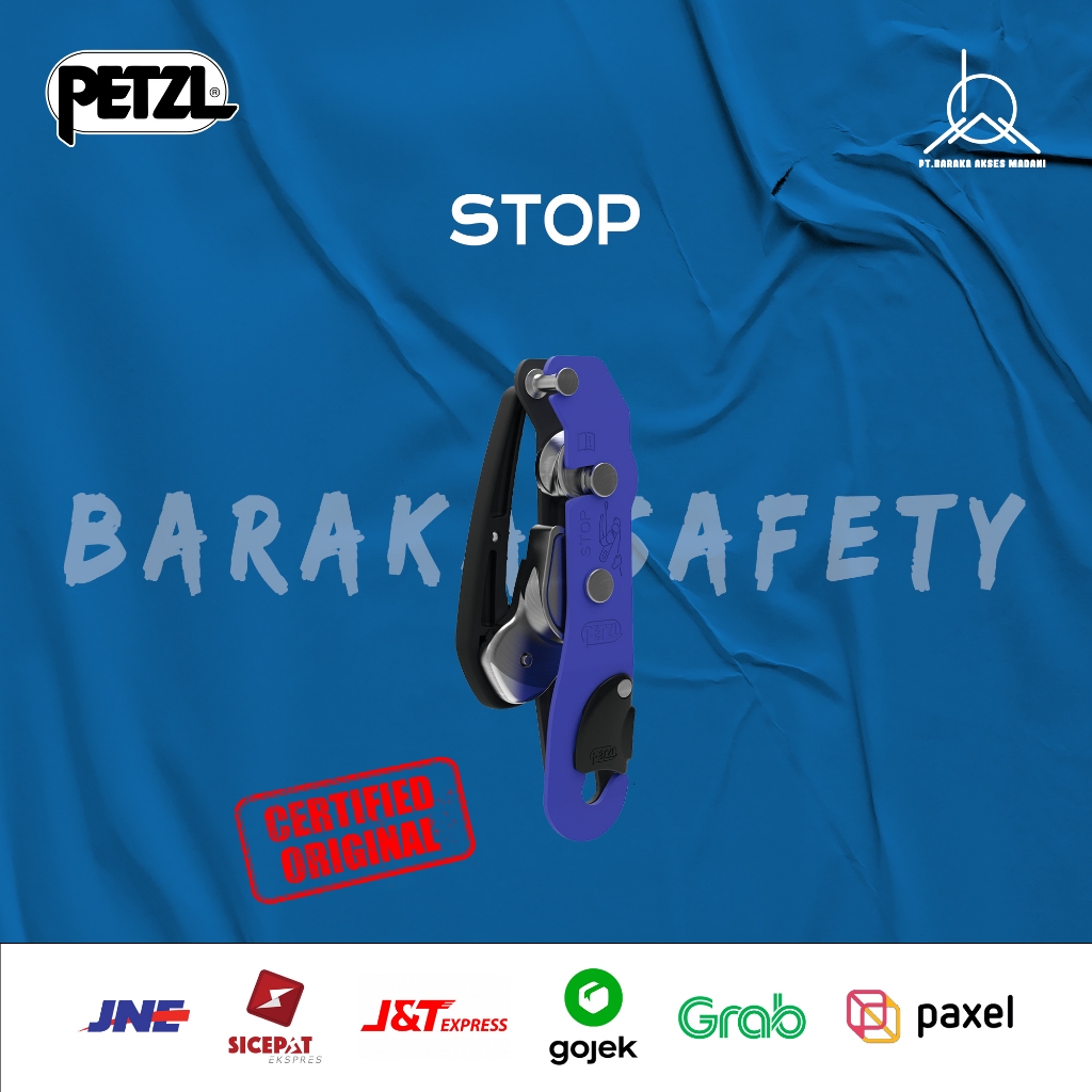 Jual PETZL STOP Assisted Braking Descender for Caving for Professional ...