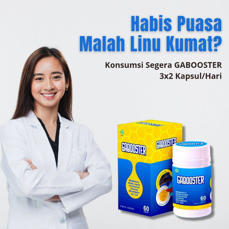 Jual Gabooster kapsul ikan gabus original untuk diabetes dan stroke ...