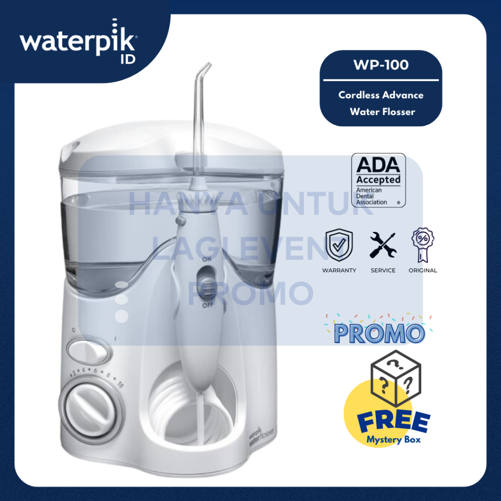 Jual Waterpik Ultra Water Flosser - WP-100 USA - SPECIAL PROMO ONLY ...