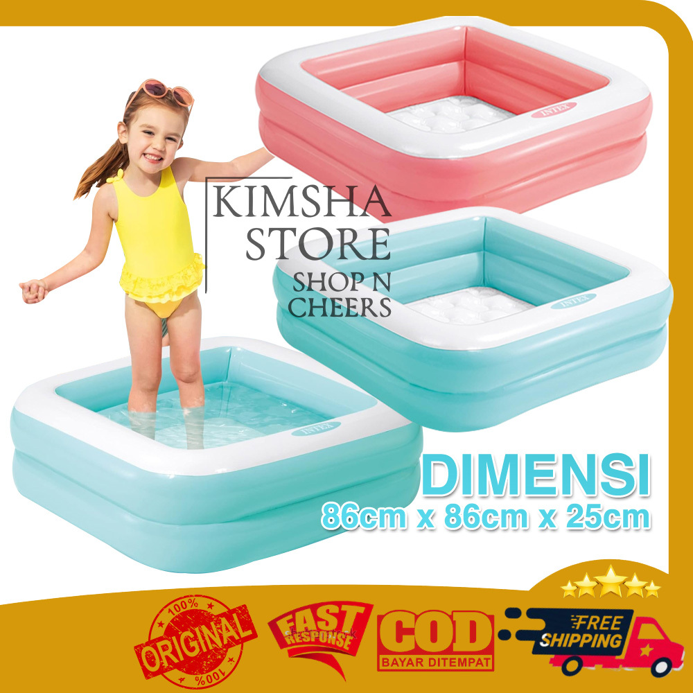 Jual Intex Play Box Pools Kotak Swimming Pool Kolam Renang Bak Mandi ...