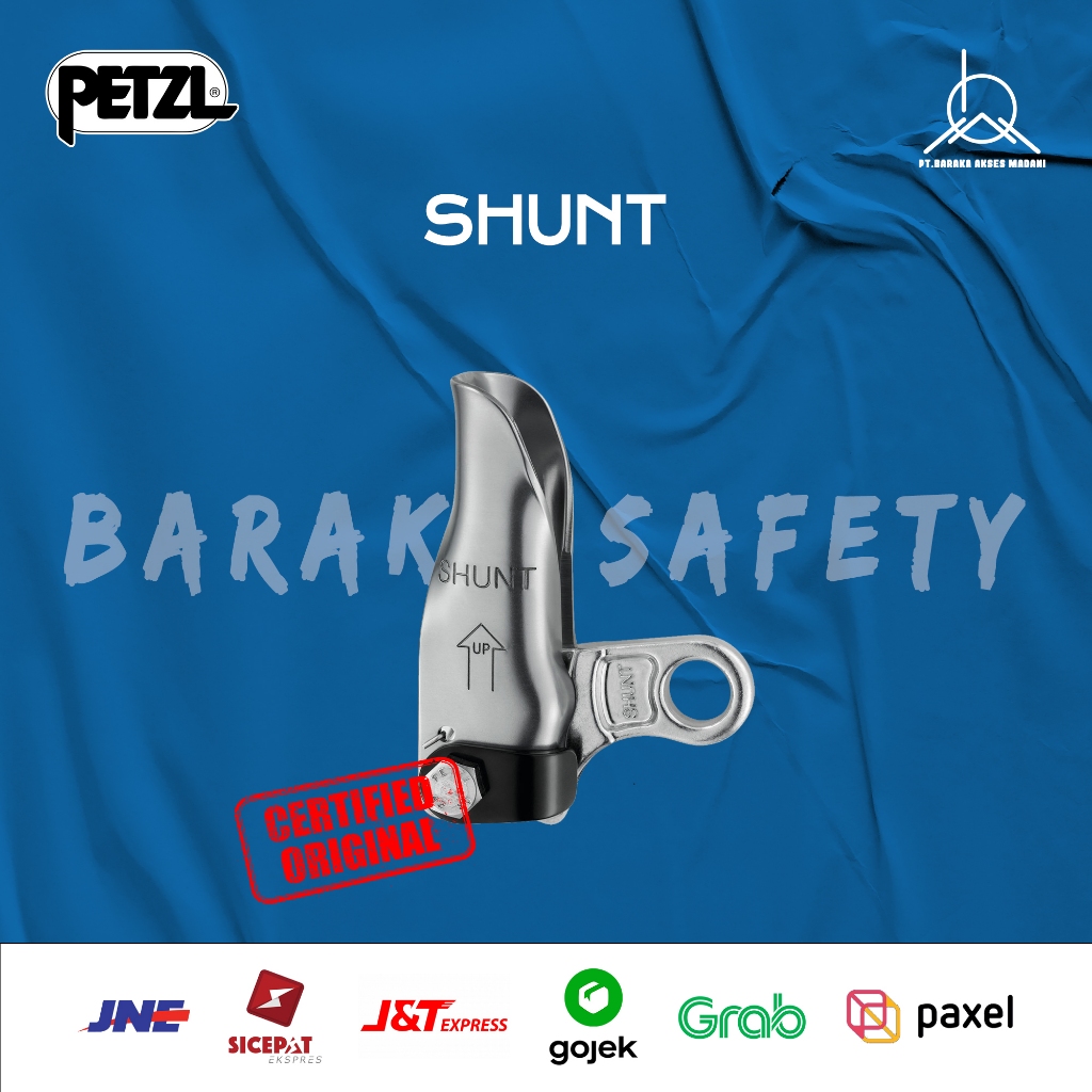 Jual PETZL SHUNT Rappel Back-Up Device for Professional Industrial Work ...