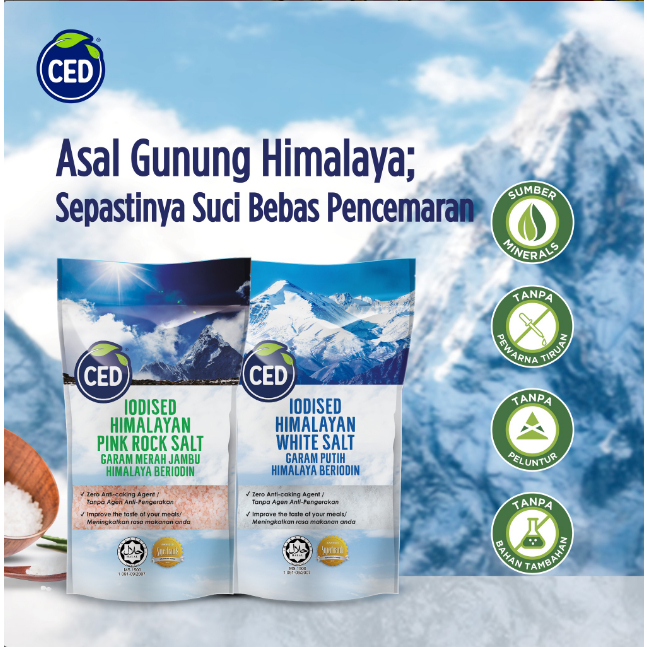 Jual Little Honey's - Natural Himalayan Pink Rock Salt CED Garam ...