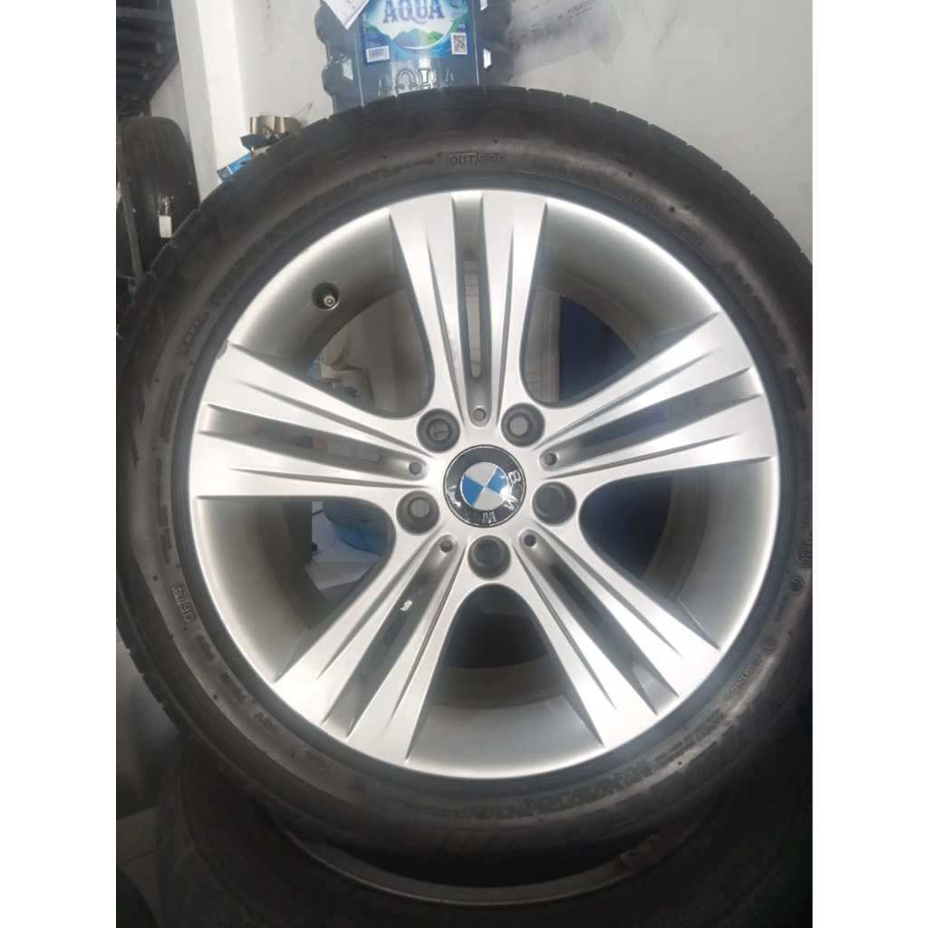 Jual VELG OEM BMW ORIGINAL RING 17X7,5 PCD 5X120 SILVER 4PCS VELG AJA ...