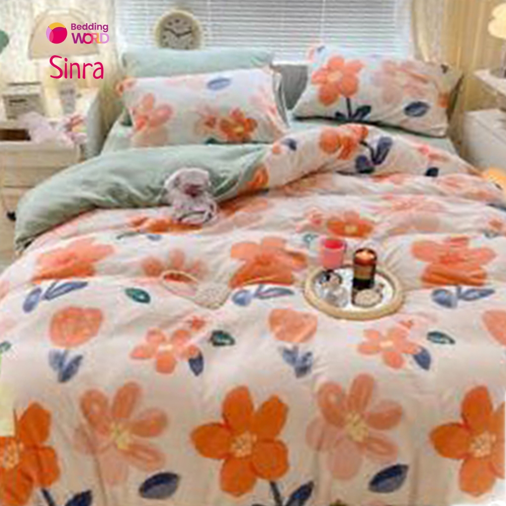 Jual Sprei Set Katun Jepang Lokal Cvc Premium / Sprei motif aesthetic ...
