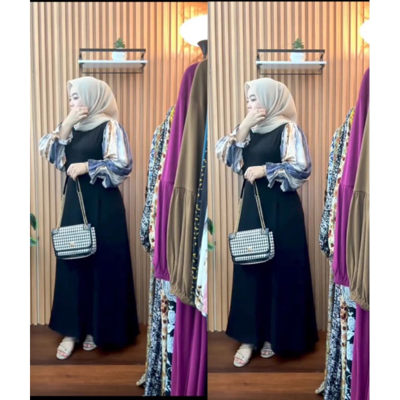 Jual ADERRA DRESS MOTIF || PREE ORDER | Shopee Indonesia