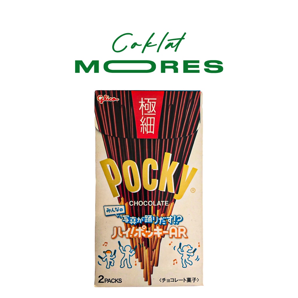 Jual Coklat Pocky rasa Milk Chocolate isi (2 packs) made in Japan ...
