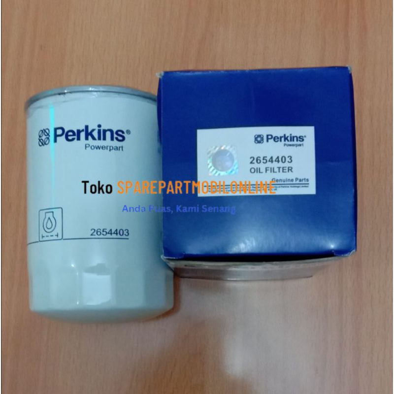Jual Oil filter oli perkins 2654403 | Shopee Indonesia