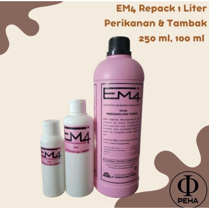 Jual EM4 Pink Perikanan&Tambak Probiotik EM4 Pink Bakteri Perikanan REPACK | Shopee Indonesia