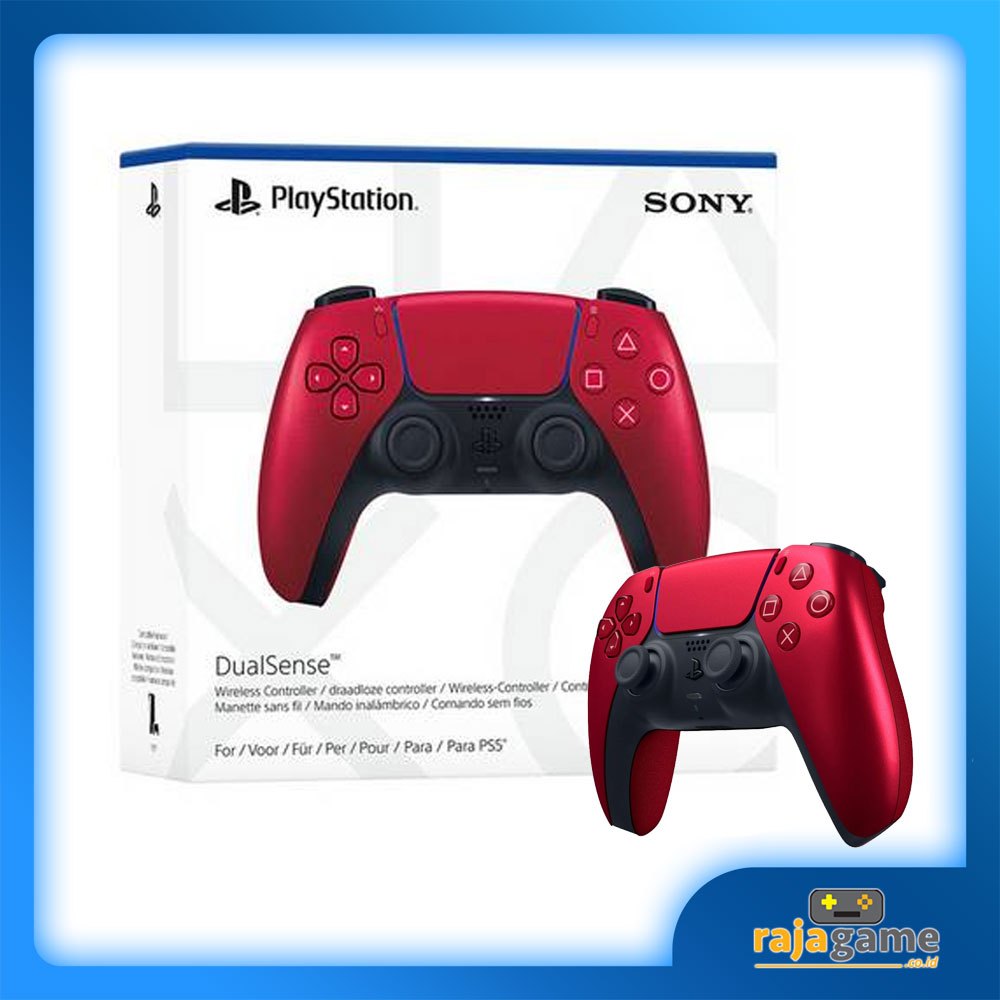 Jual PS5 DualSense Wireless Controller Volcanic Red (Sony Indonesia ...
