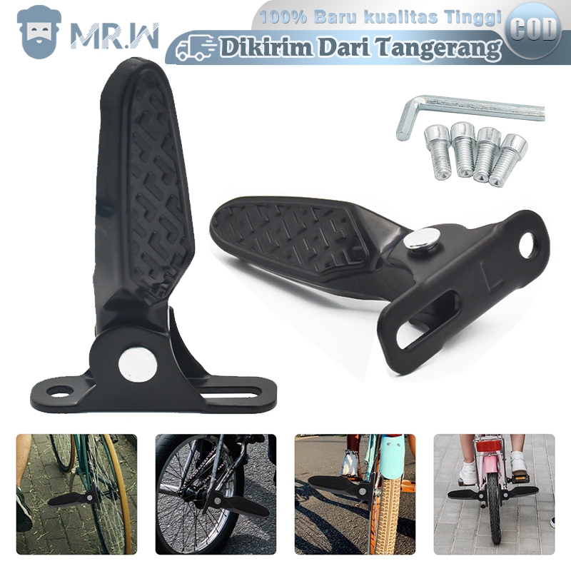 Jual 1 Pasangan Foot Step Sepeda Dan Motor Listrik Universal Kaki Depan ...