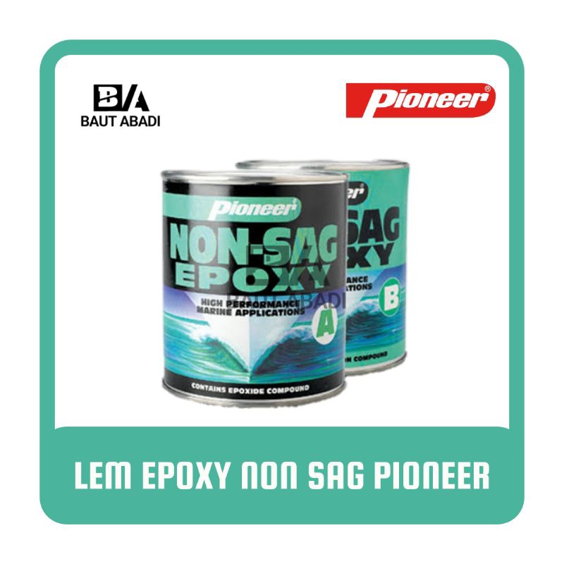 Jual Lem Pioneer Non Sag Epoxy / Lem Kapal / Lem Besi / Lem Epoxy Lem ...