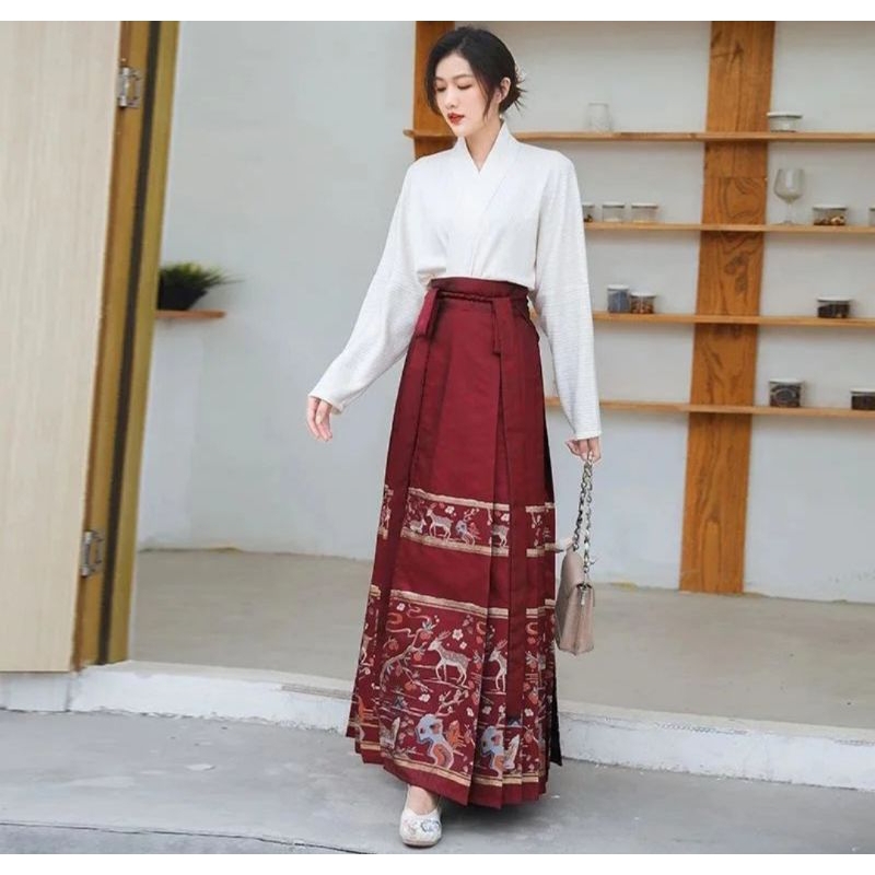 Jual ROK LILIT HANFU ROK LILIT CINA MURAH | Shopee Indonesia
