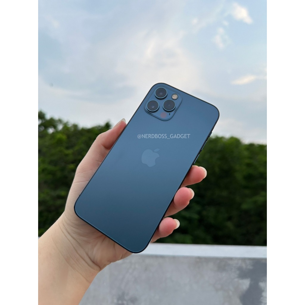 Jual IPHONE 12 PRO PACIFIC BLUE 128GB | Shopee Indonesia