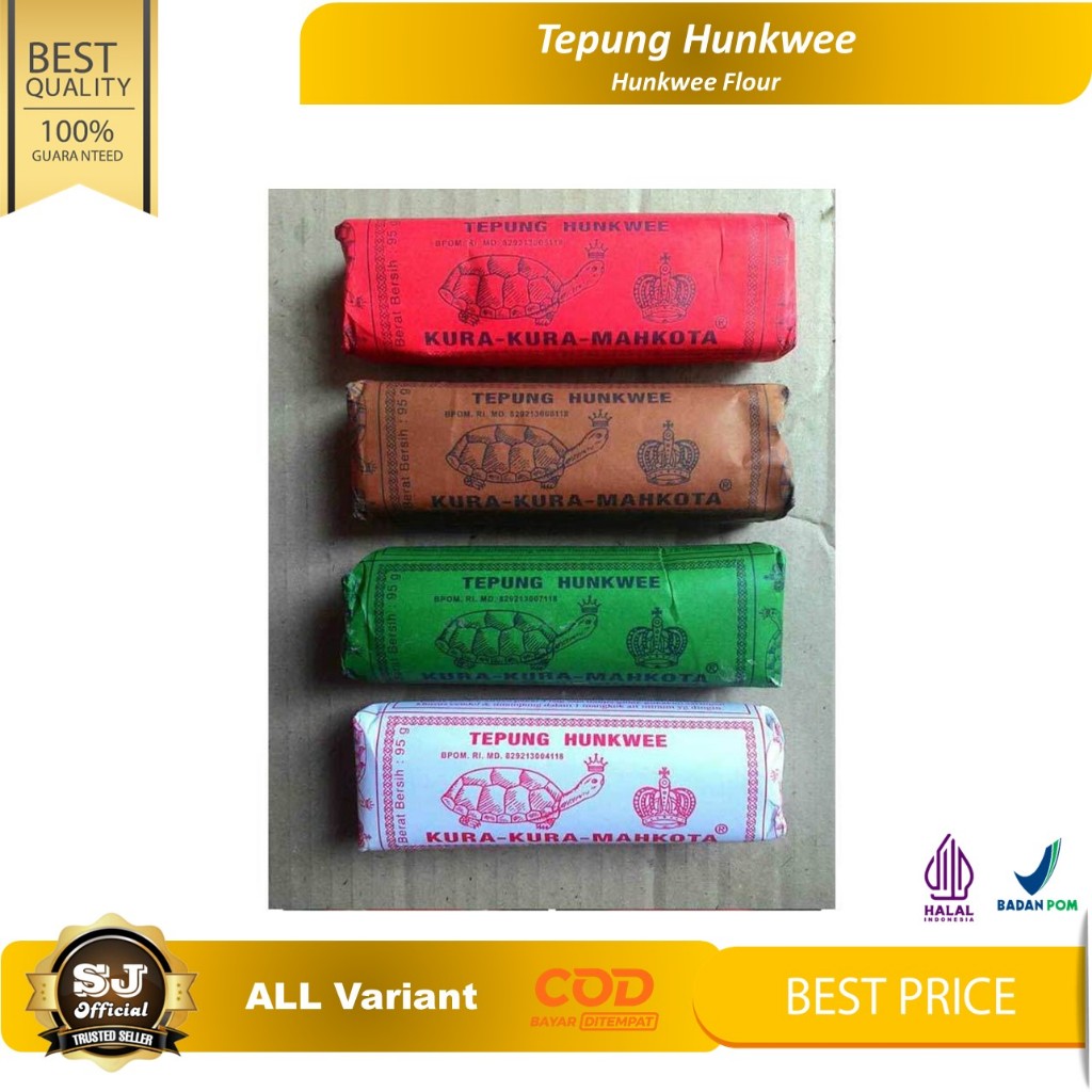 Jual Tepung HUNKWEE Cap Kura-Kura Mahkota All Variant - HUN KWE ...
