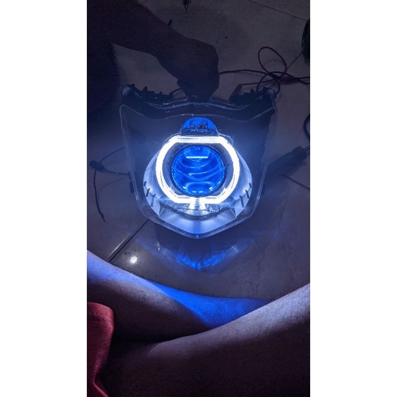 Jual Lampu Depan Biled Beat Karbu BILED AES TURBO SE Exp V2 2,5 inch ...