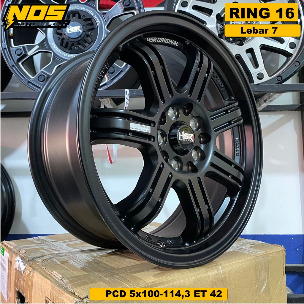 Jual VELG MOBIL RUSH TERIOS INNOVA SIENTA R16X7 PCD 5X100/5X114 ET42 ...