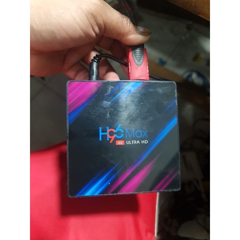 Jual stb H96 MAX 4K NORMAL ram 4gb storage 64gb | Shopee Indonesia