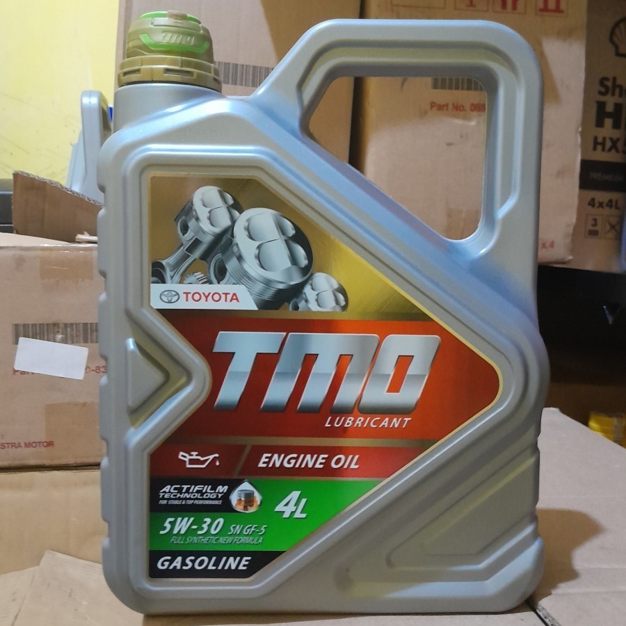 Jual TOYOTA TMO 5W-30 SN GF-5 4L | ORIGINAL ENGINE OIL | OLI MOBIL TOYOTA | Shopee Indonesia