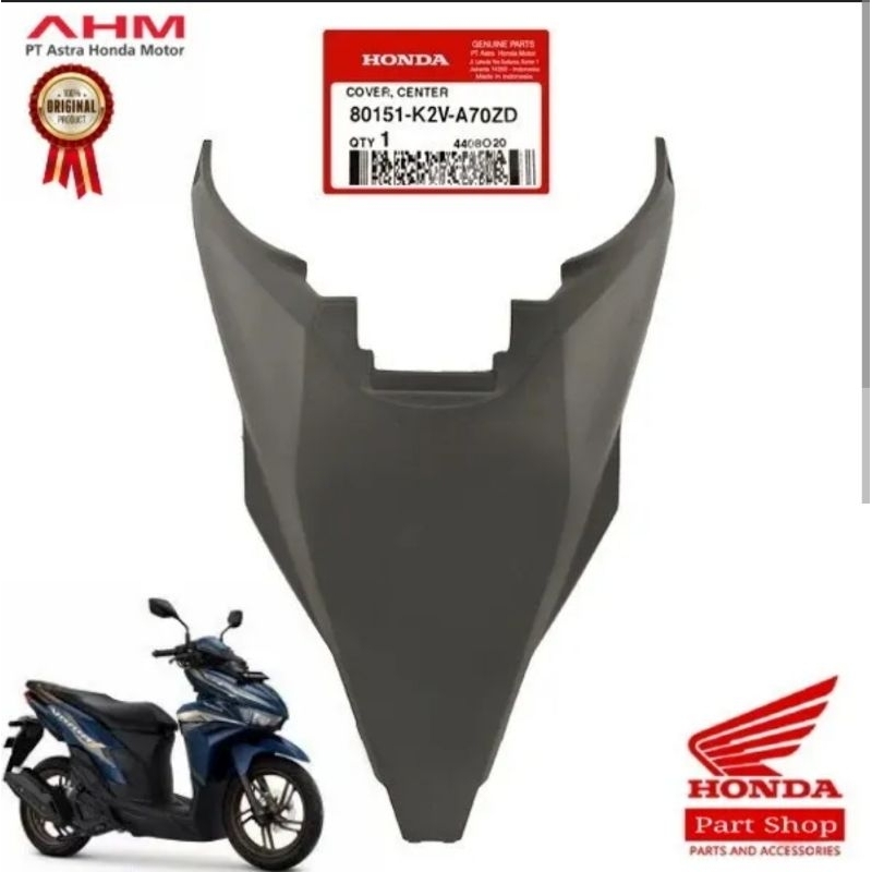 Jual 80151-K2V-N30ZA COVER CENTER TUTUPMESIN BAWAH JOK VARIO 125 NEW ...