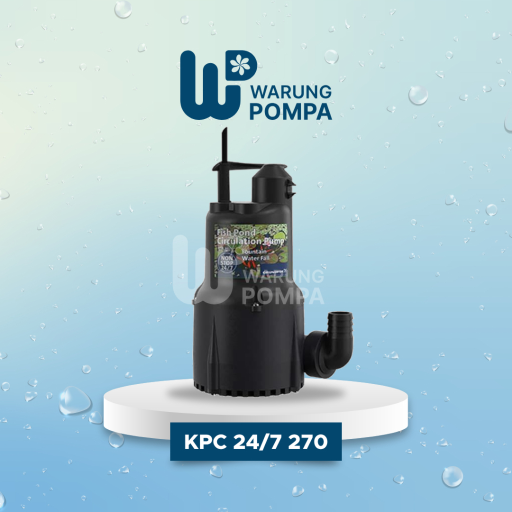 Jual Pompa Air Grundfos KPC 24/7 270 Pompa Celup Non Stop | Shopee Indonesia